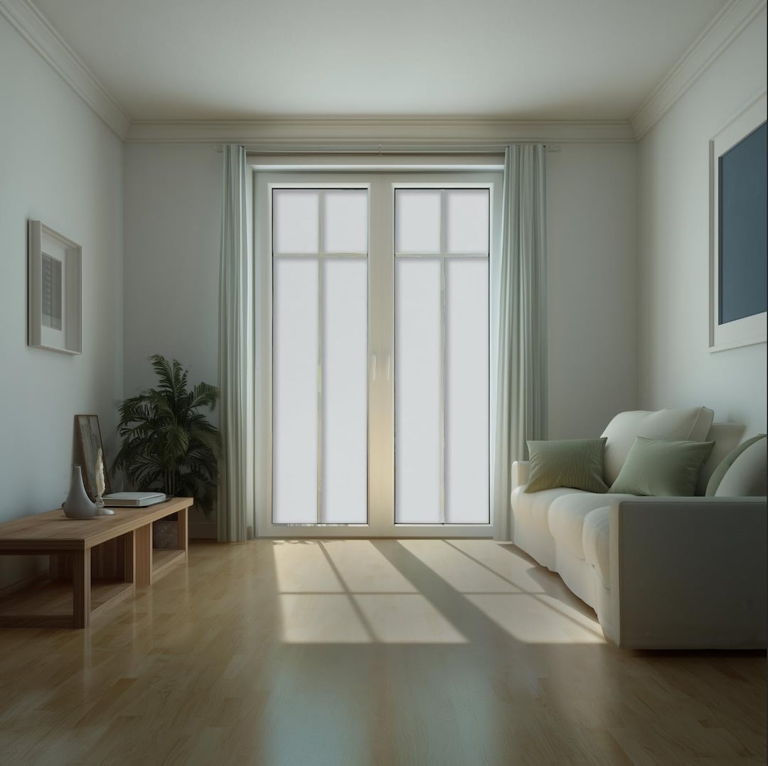 Frosted Window Film- Professional Grade and Cut to Your Exact Window ...