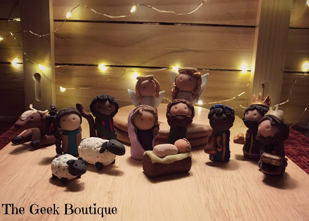 Nativity Scene Set - Etsy