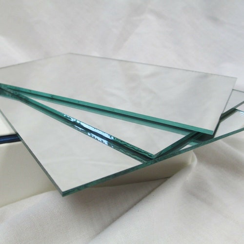 Set of 4 12 Square Glass Mirrors Decorative Mirrors | Etsy