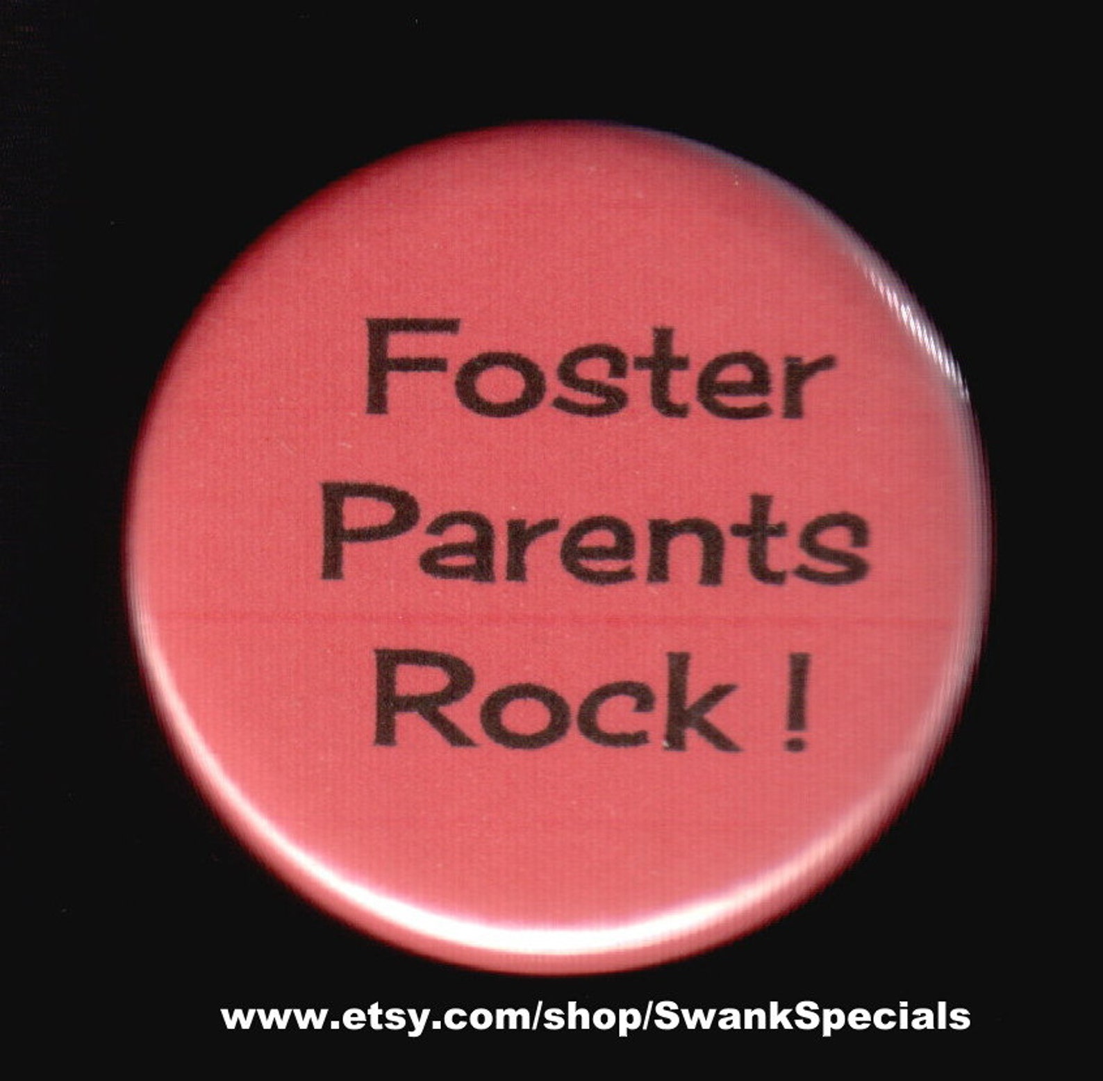 Foster Parents Rock - Pinback Button or Magnet - Etsy