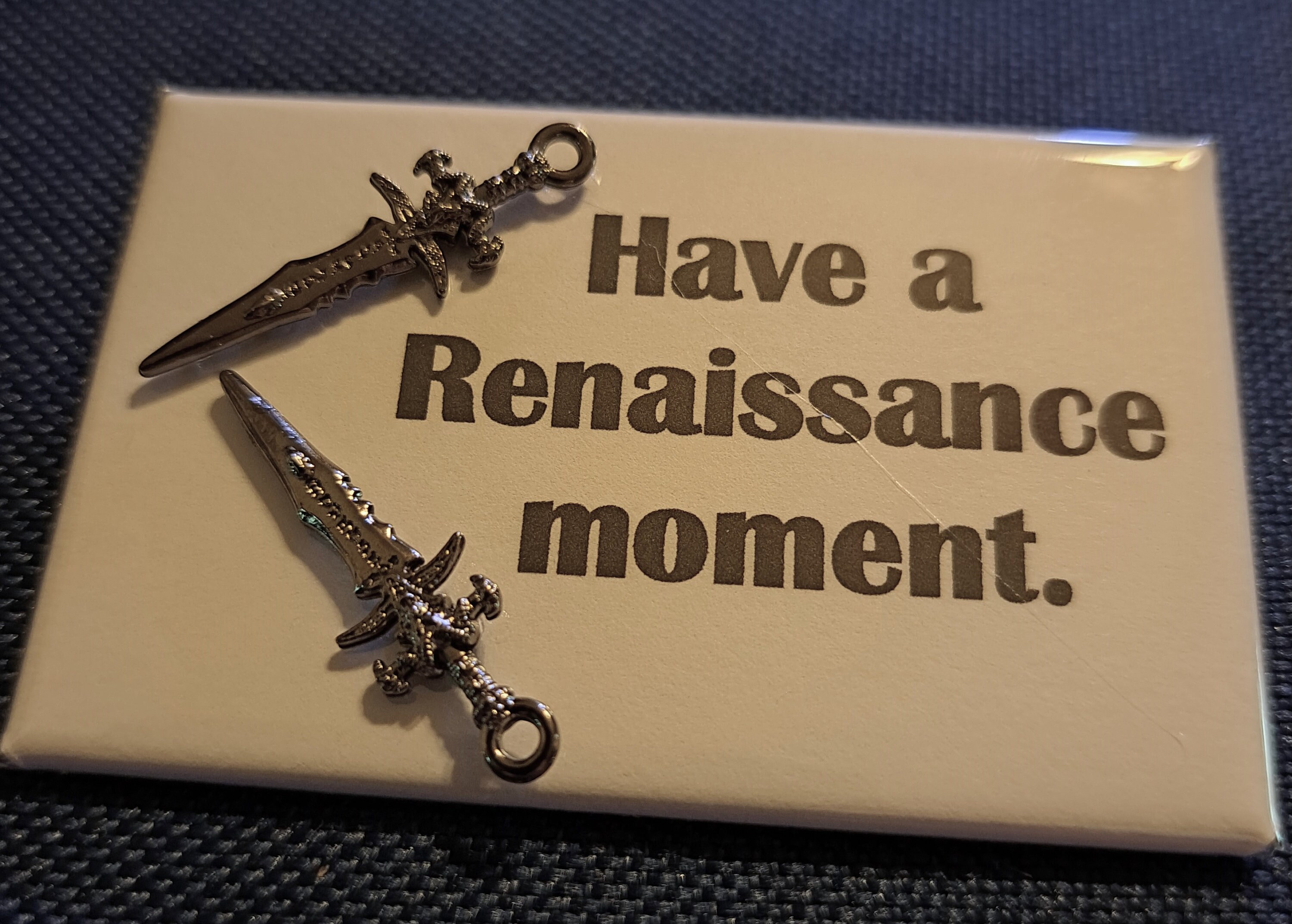 Have a Renaissance Moment 3d Rectangular Pinback Button or Magnet - Etsy