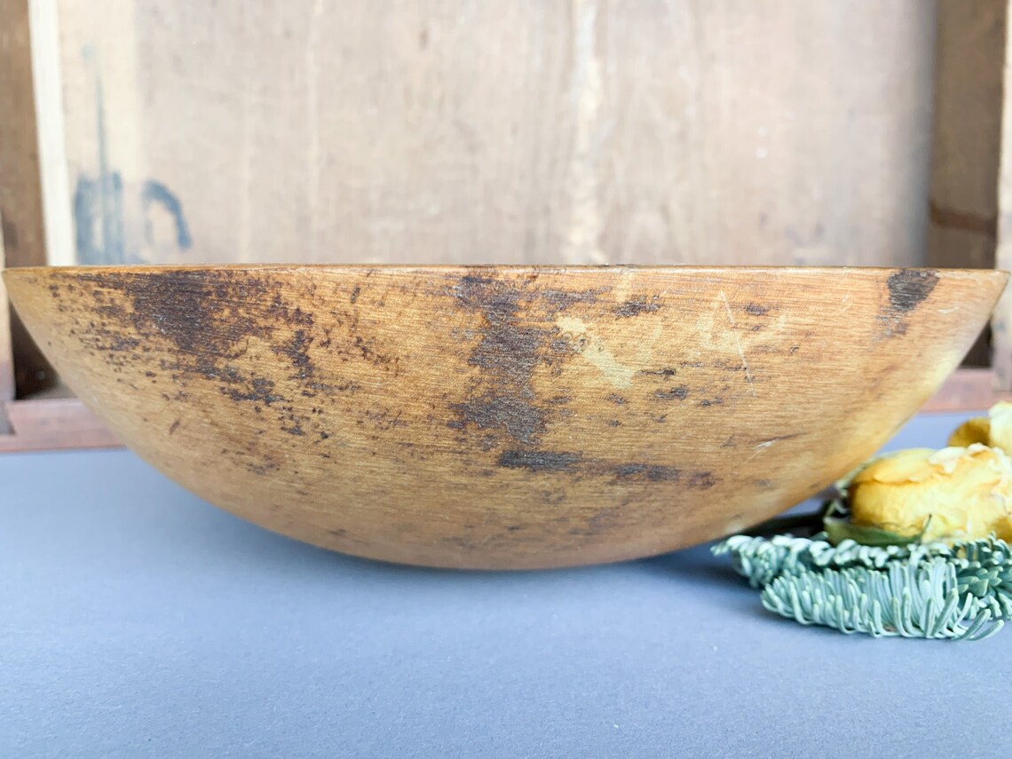 Antique Mid 1800s Primitive Americana Wood Dough Rising Bowl | Etsy