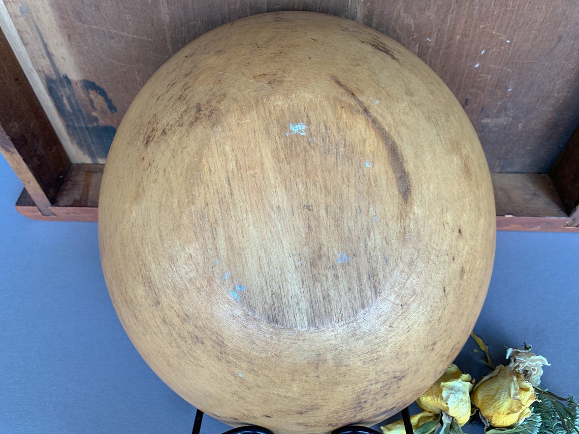 Antique Mid 1800s Primitive Americana Wood Dough Rising Bowl | Etsy