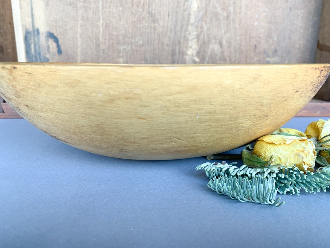 Antique Mid 1800s Primitive Americana Wood Dough Rising Bowl | Etsy