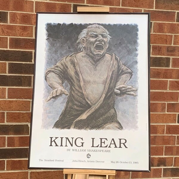 King Lear Poster - Etsy