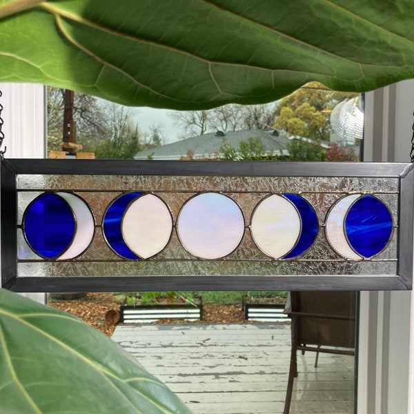 Stained Glass Window Moon Phases - Etsy