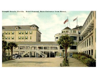 Old Hotel Postcard - Etsy