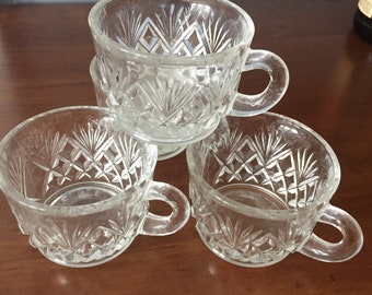 Vintage Punch Cups | Etsy