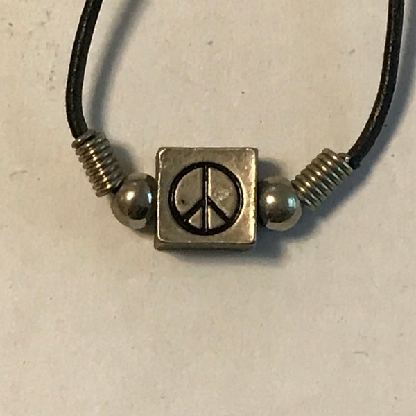 Peace Symbol Block - Etsy