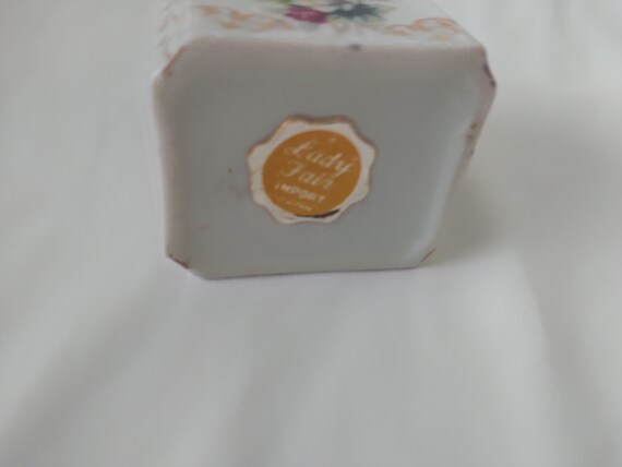 Vintage lady fair perfume bottle flowers porcelain … - Gem