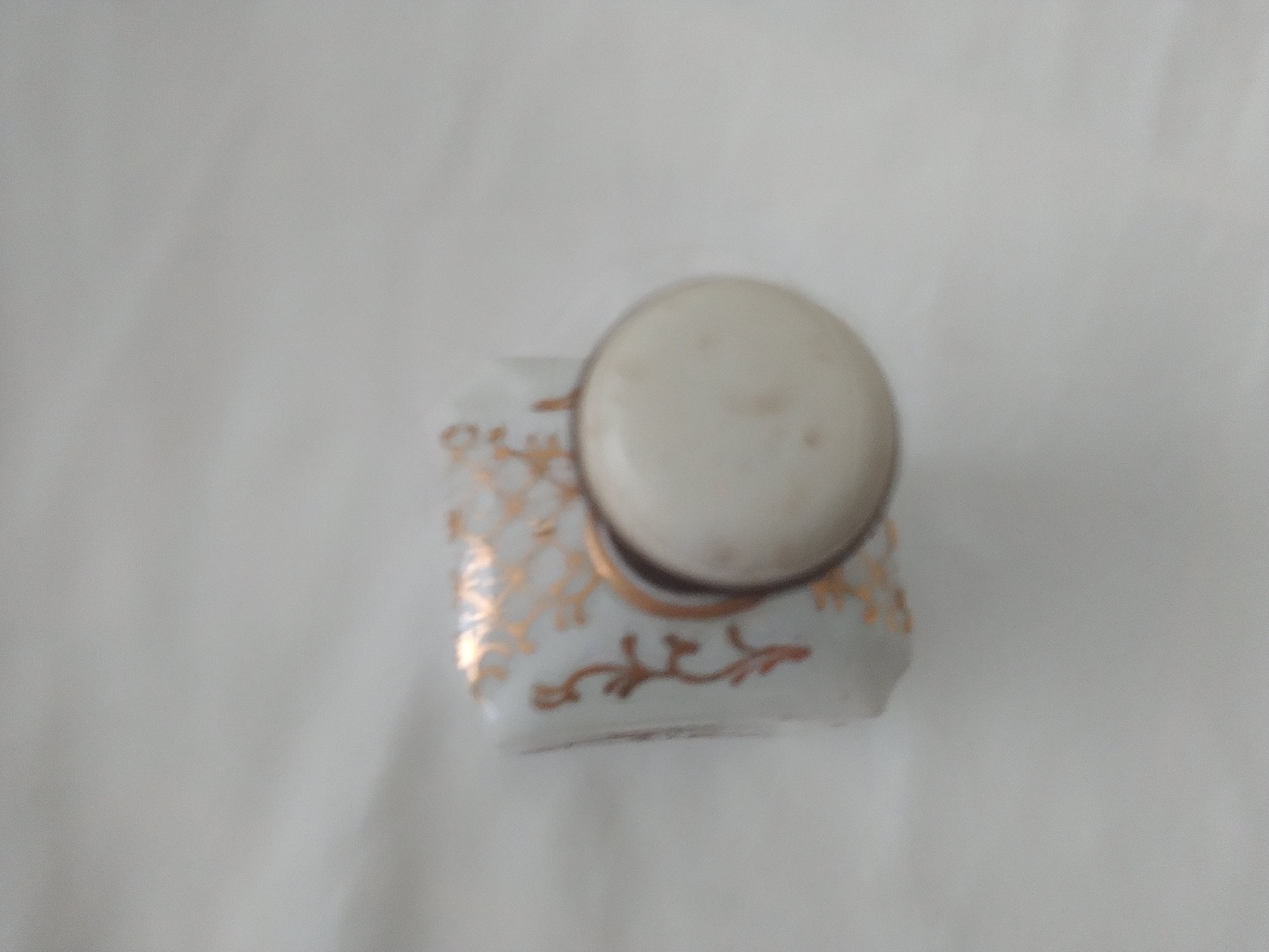 Vintage Lady Fair Perfume Bottle Flowers Porcelain Japan 4" X 2" X 2 ...