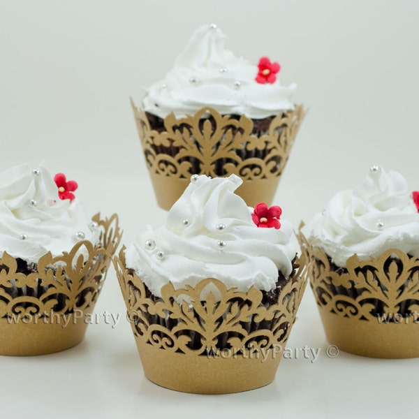 Lace Cupcake Wrapper - Etsy