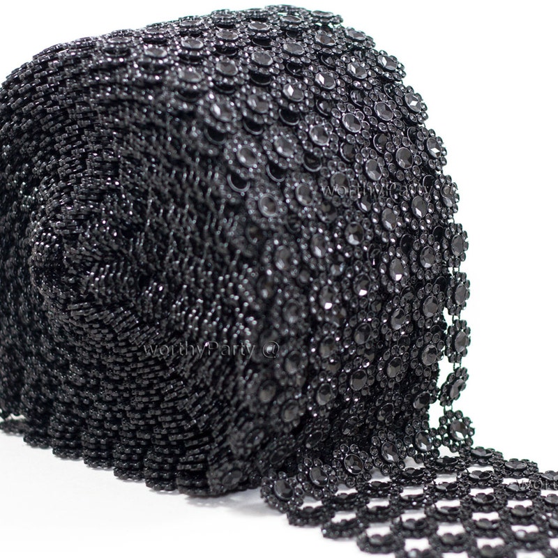 Rhinestone Mesh - Etsy