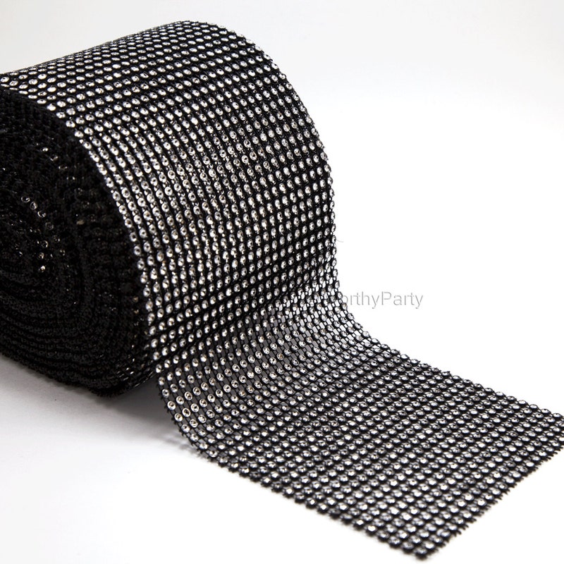 Rhinestone Mesh - Etsy