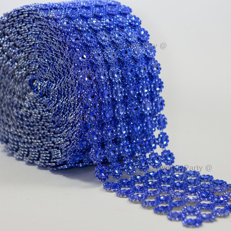 Blue Rhinestone Trim - Etsy