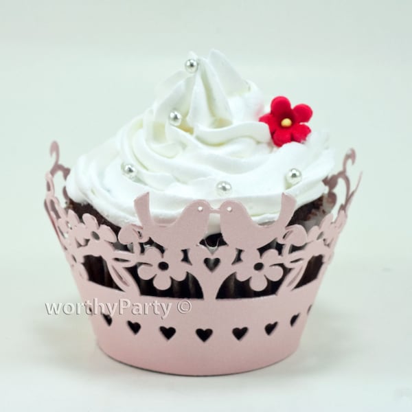 Lace Cupcake Topper - Etsy