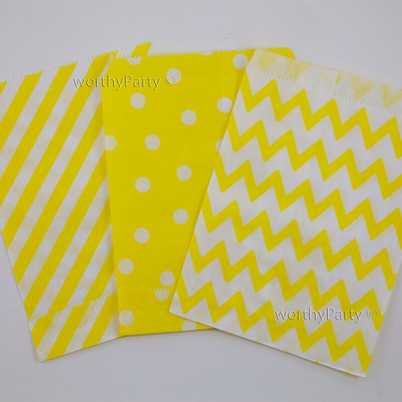 Chevron Goodie Bag - Etsy