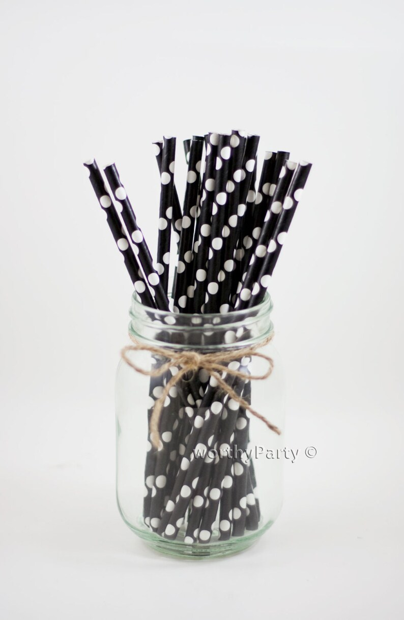 AQUA Chevron Diagonal Stripe Polka Dot Kraft Paper Goodie - Etsy