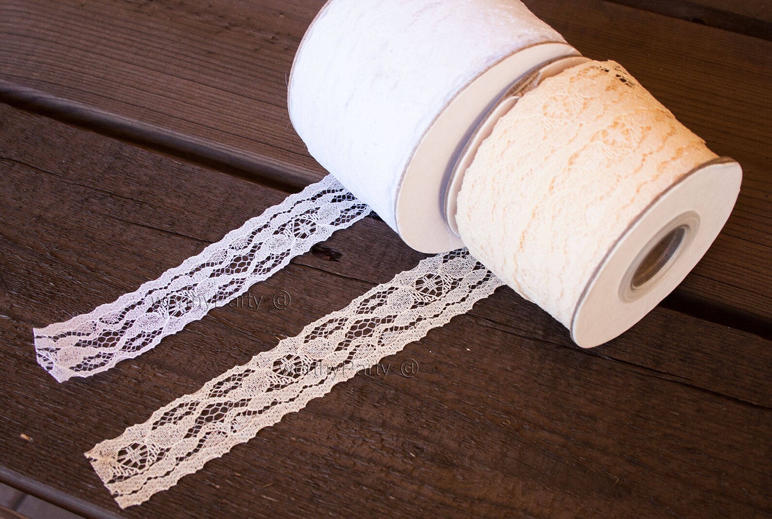 Lace Ribbon Floral Trim Patterned Ivory/ Baige and White - Etsy
