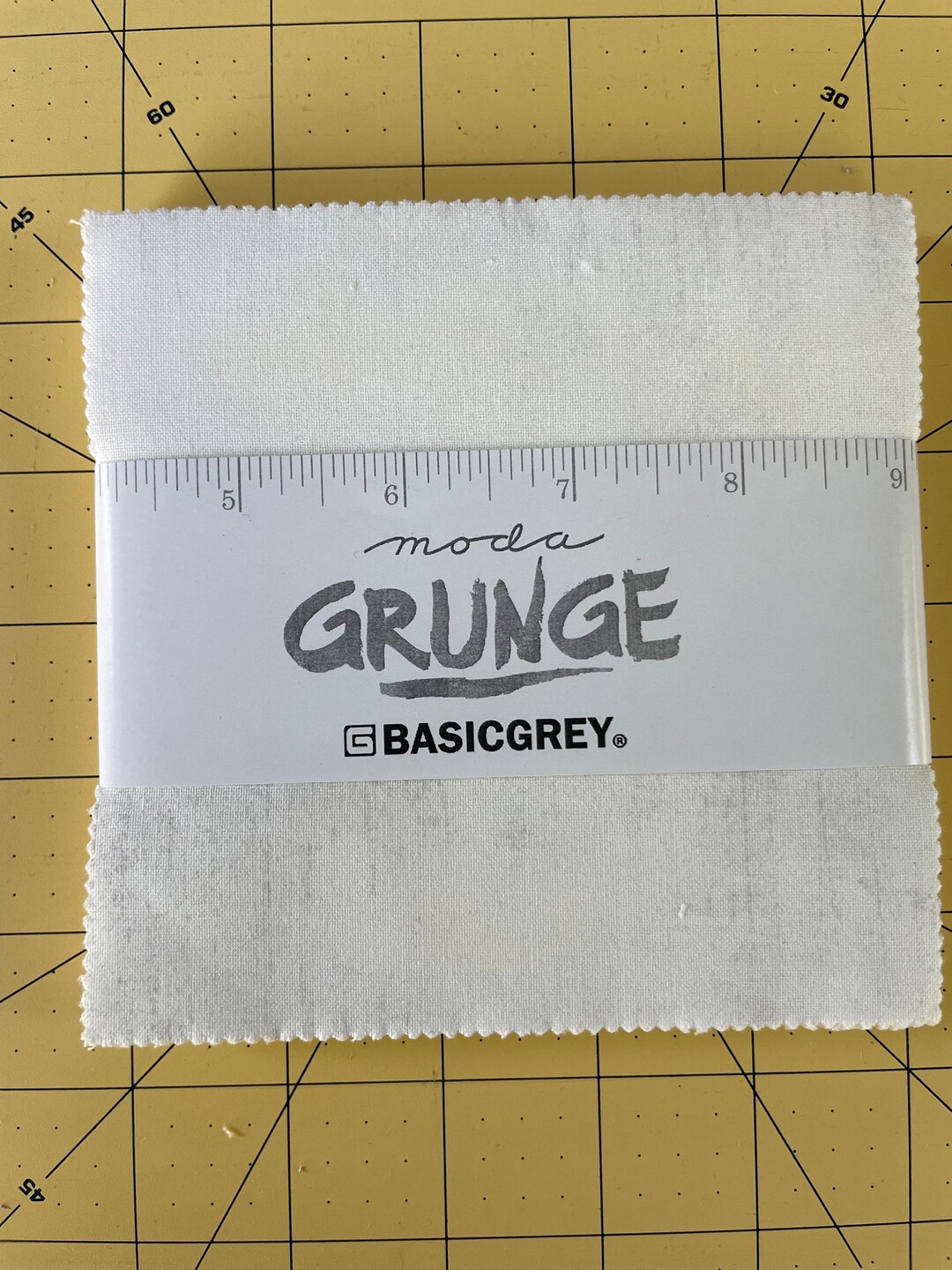 Grunge Basics Charm Pack in White Paper by Basicgrey for Moda Fabrics - Etsy