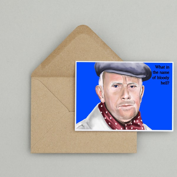 Victor Meldrew Print - Etsy UK