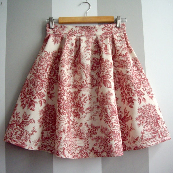 Toile Skirts - Etsy