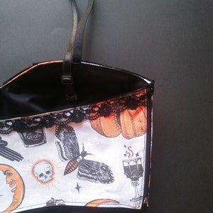 Halloween Bustier Crop Top Made of Cotton, Creepy Cute Bustier Top With ...