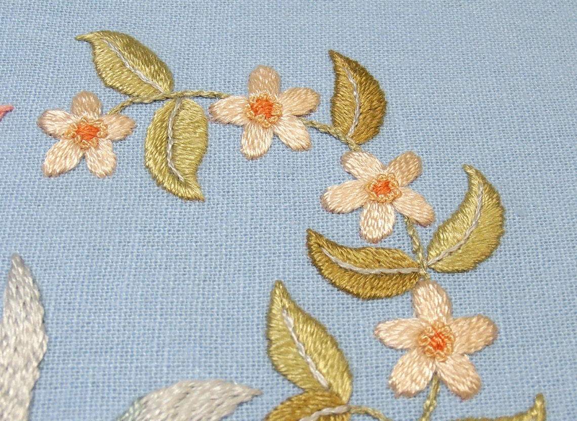 Silk Embroidery Kit MAY - Etsy