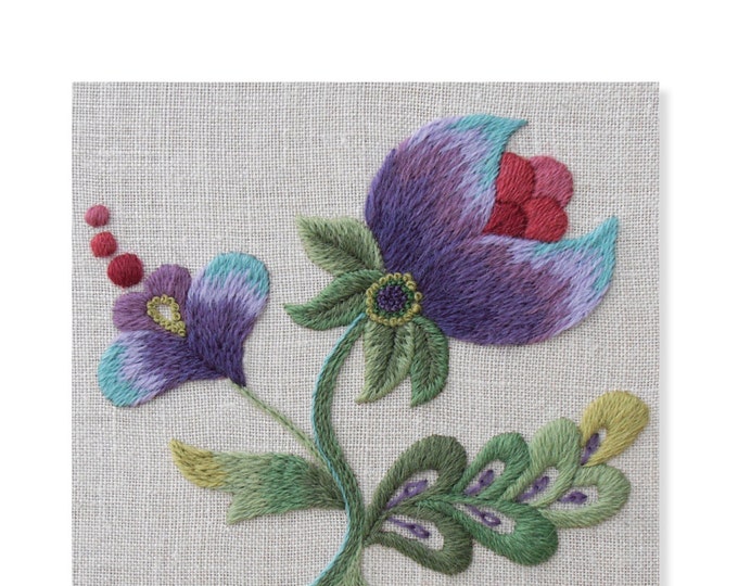 PDF Pattern PURPLE GRACE - Etsy