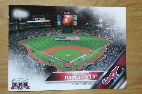 Turner Field Logo Atlanta Braves Turner Field Final Season New Era
