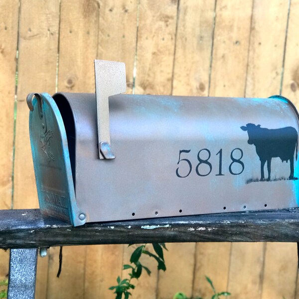 Cow Mailbox - Etsy