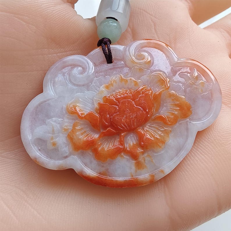 Unique Certificated Natural Hand Carved Red Color Heated Burmese ...
