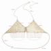 DDP | Shiny Gold Chainmail Bra With Chain Tassels and Cubic Zirconia ...