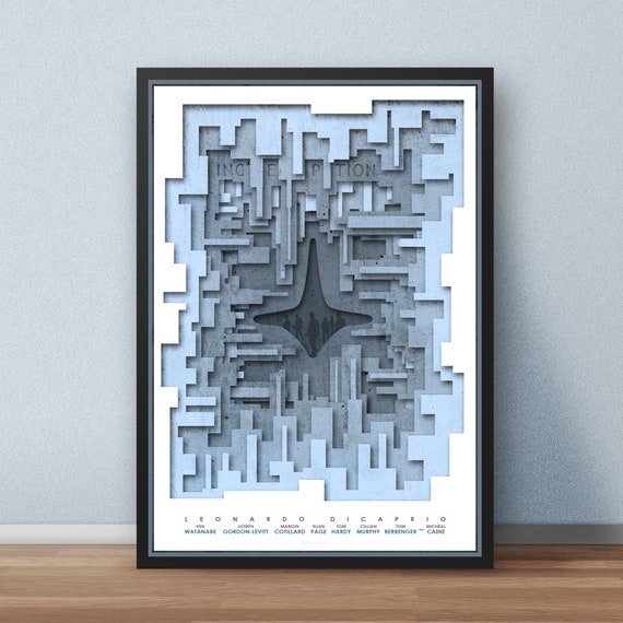Inception Maze Poster