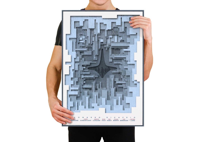 Inception - Alternative Movie/film Poster - Leonardo Dicaprio ...