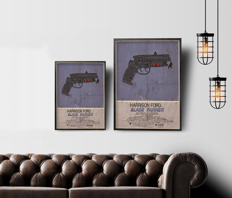 Blade Runner Alternative Movie Poster 1982 Deckard - Etsy