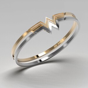 Wonder Woman Rose Gold Bracelet, Super Hero Wonder Woman Geek Bangle ...