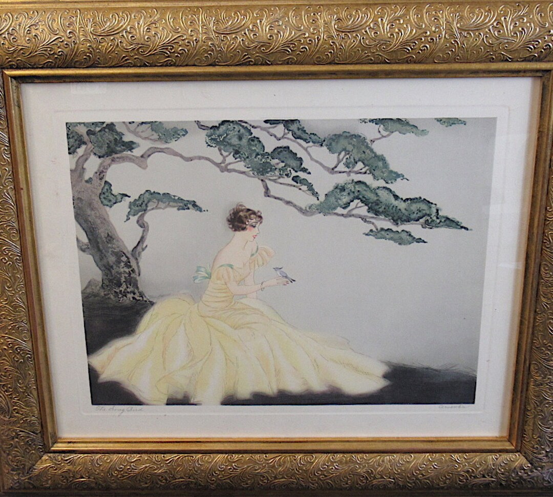 Early Original 1920s Deco Printing. Signed - Etsy
