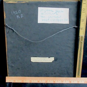 Early 1920s Printing Maxfield Parrish in Unique Carved Deco/nouveau ...