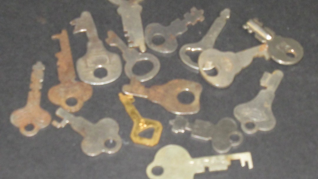 Antique Keys, Cabinet Keys, Coin-op Keys, Small Box Keys, More ...