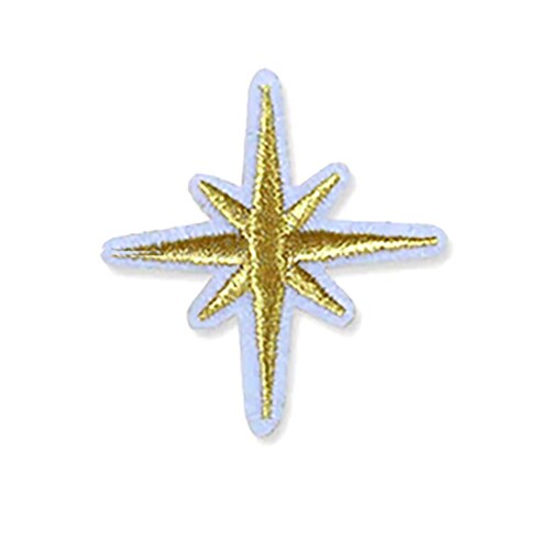 Tiny Silver Star Patch Mini Metallic Galaxy Starburst - Etsy