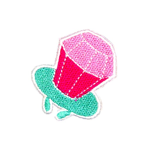 Tiny Peppermint Swirl Candy Patch Custom Made | Etsy