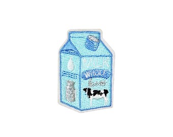 Smiling Milk Patch Custom Made - Etsy Sweden