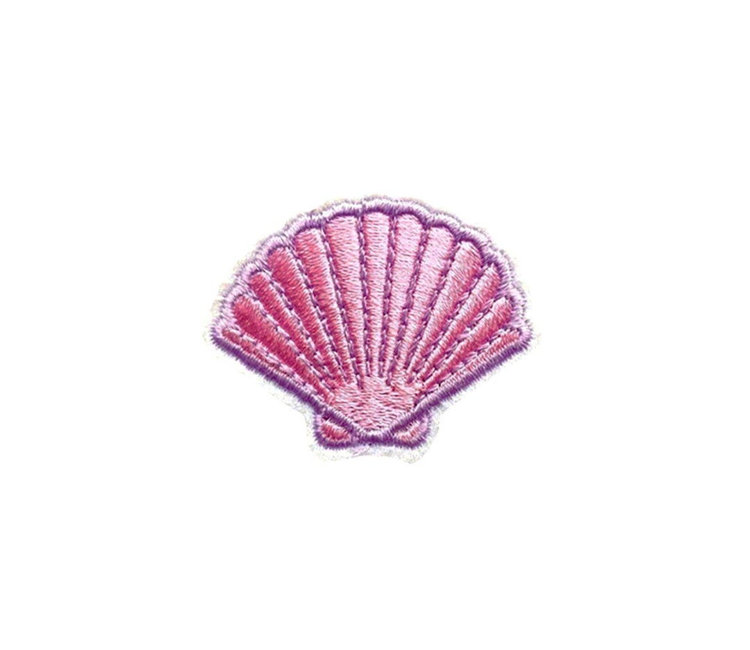 Mini Seashell Patch Pastel Pink Lavender Beach Sea Shell - Etsy