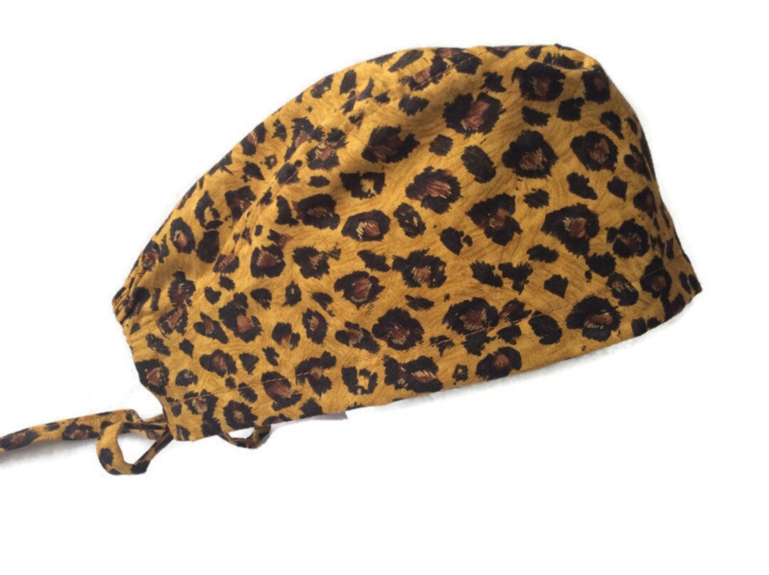 Leopard Print Scrub Cap,surgical Caps, Women Caps for Surgery - Etsy