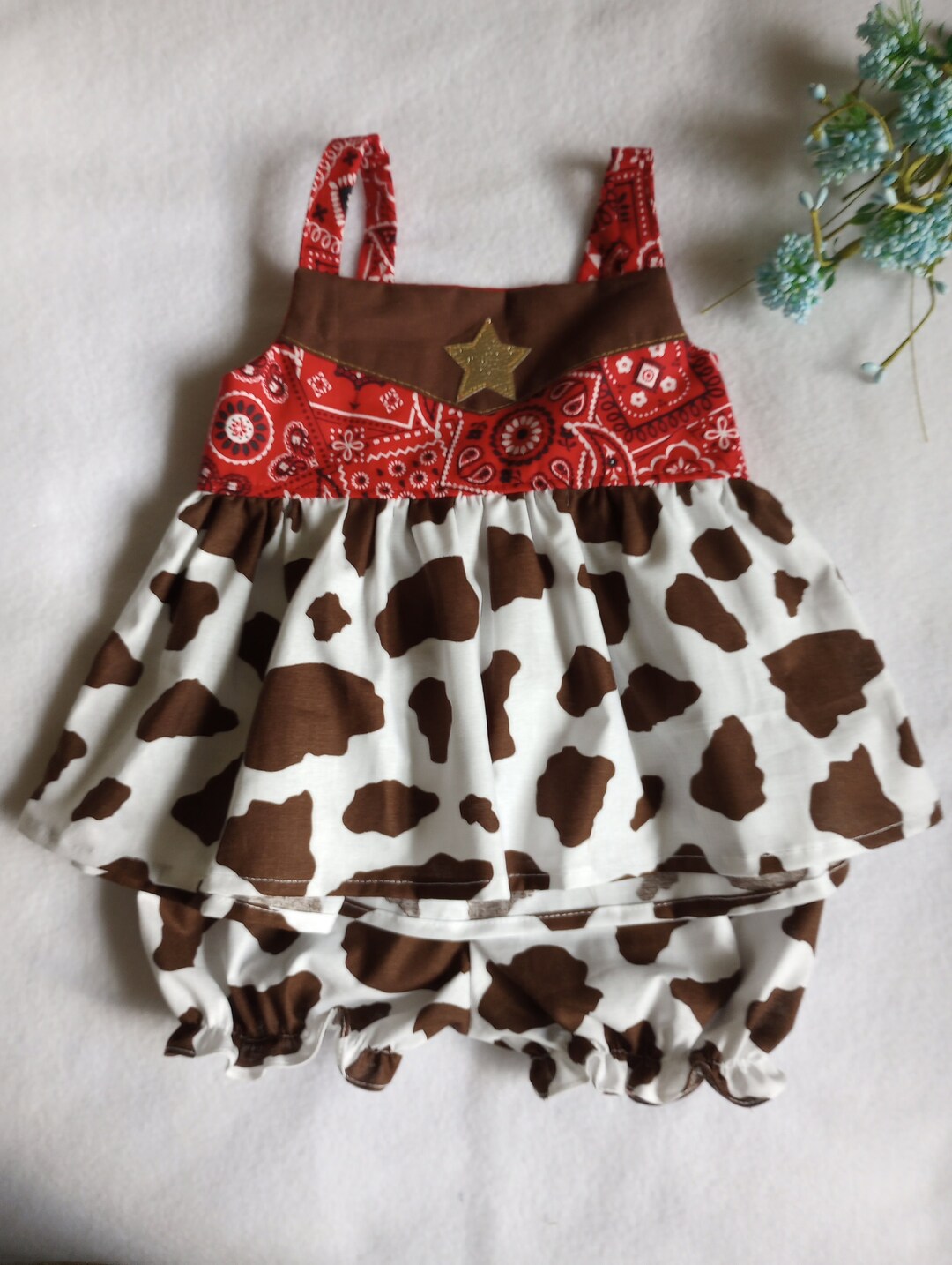 Girls Western 2 Piece Cowgirl Outfit.rodeo Wear,, Barnyard Birthday 12 ...