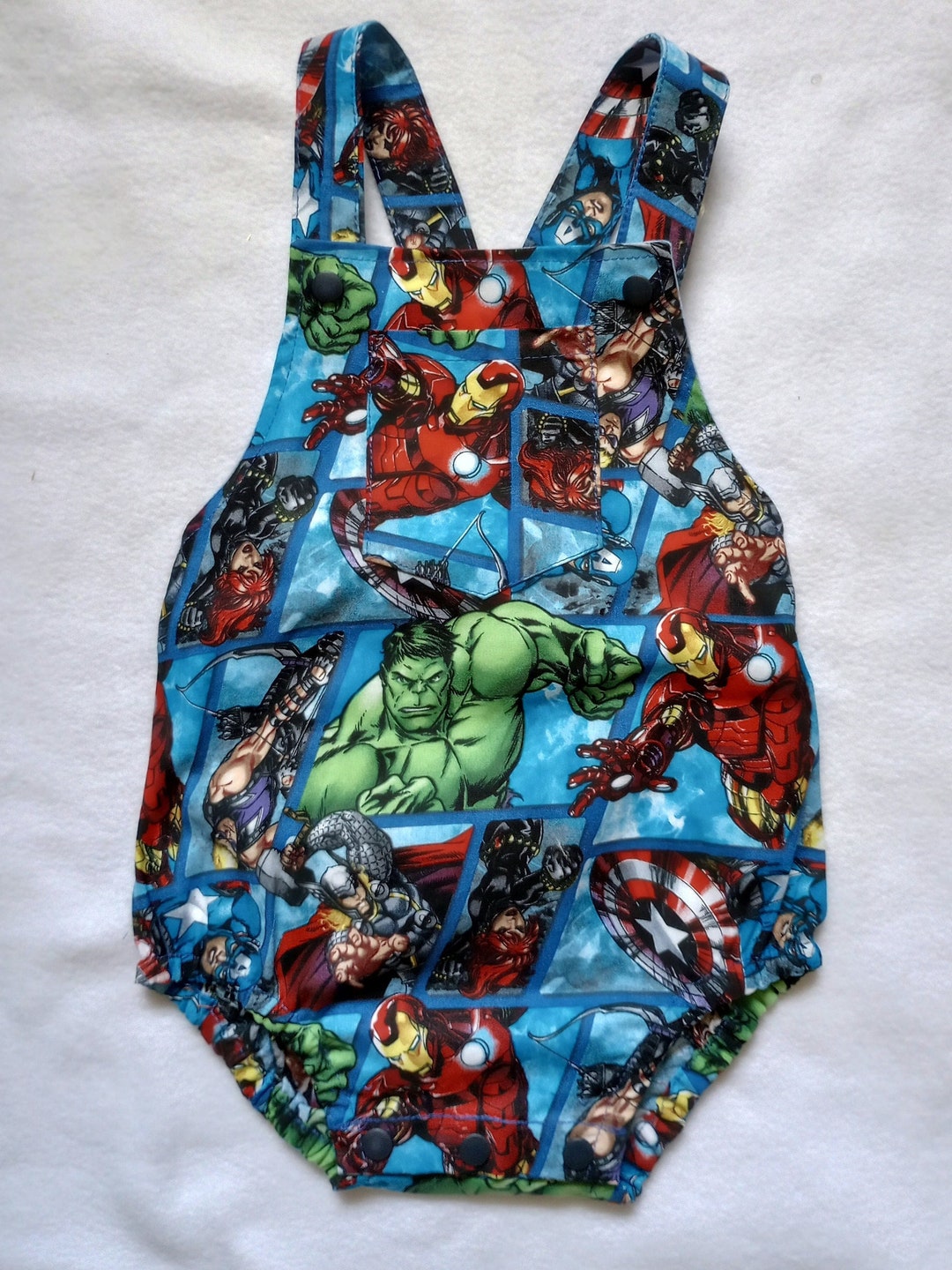 Baby Boys Super Hero Romper 12 Months - Etsy