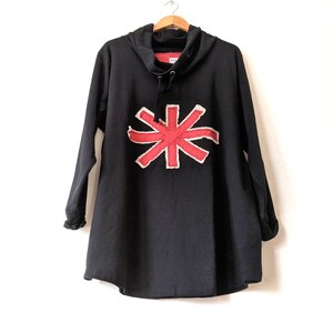 Union Jack - British Flag Sweater or Sweatshirt/ Made by Hand - Breathe ...
