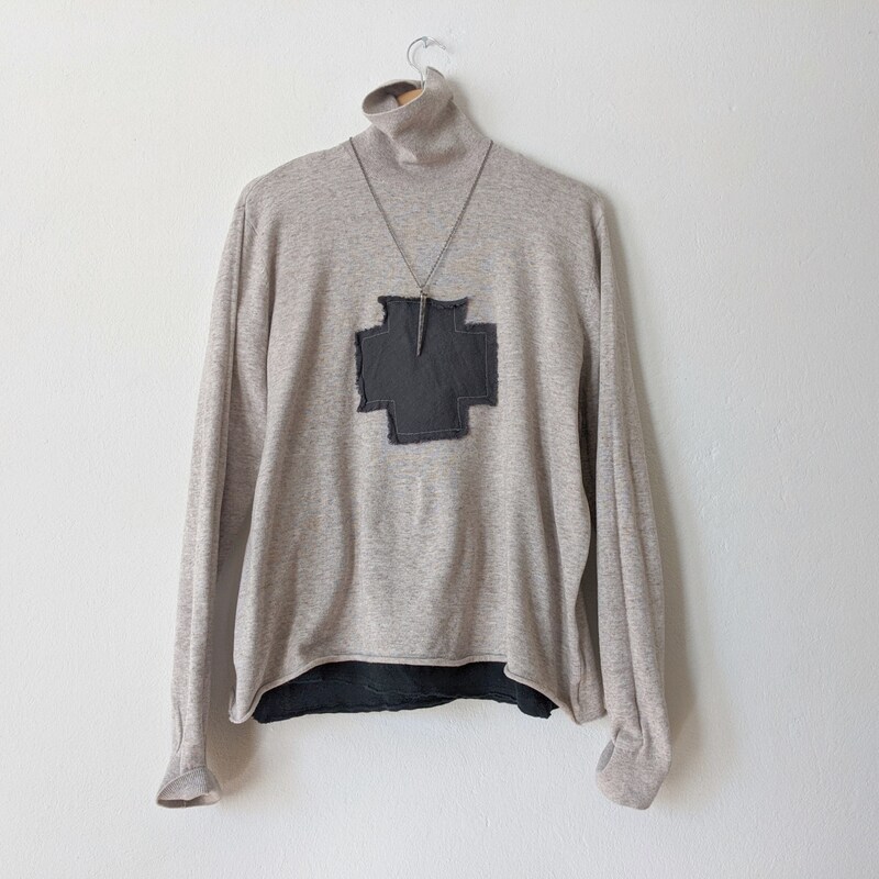 Cross Sweater - Etsy
