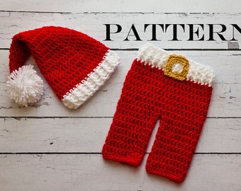 Crochet Santa Pants Pattern - Etsy